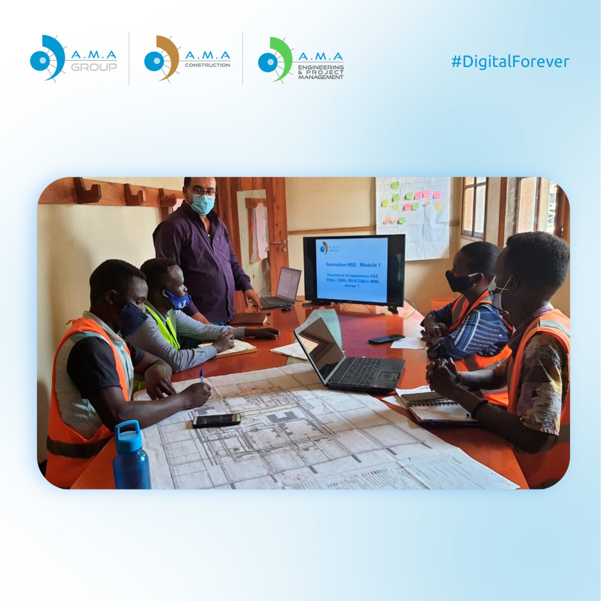 Headquarters of the Bank of the Republic of Burundi - AMA GROUP