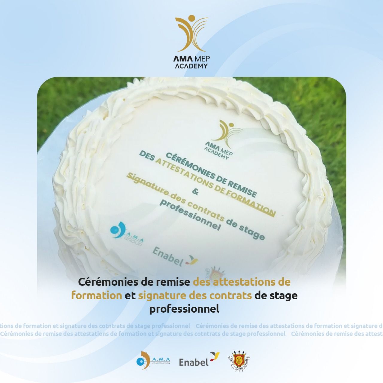 Formation et signatures des conventions de stage - AMA GROUP